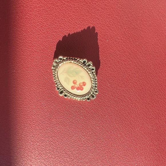 Camco | Jewelry | Camco Gods Love Is With You Always Gold Tone Floral ...